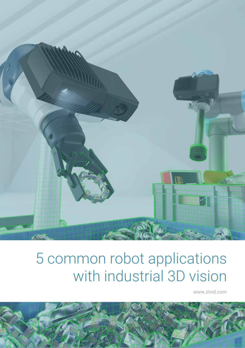 eBook 5 common robot applications with industrial 3D vision